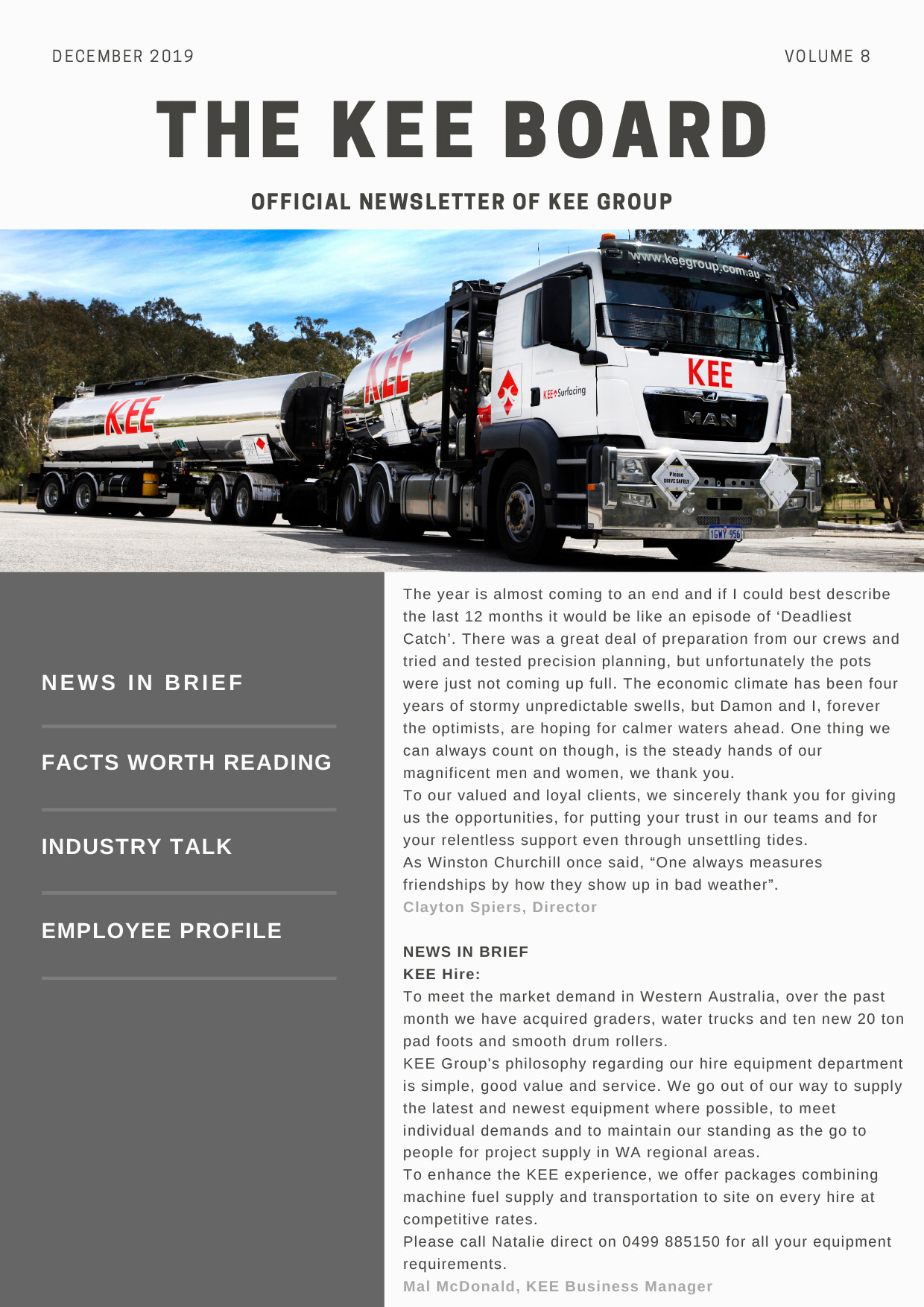 The KEE Board | KEE Group