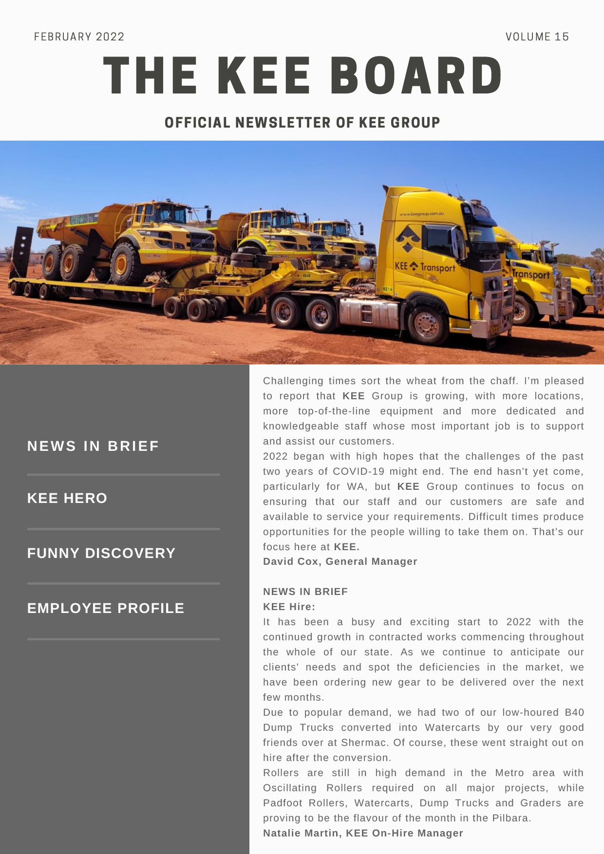 The KEE Board | KEE Group