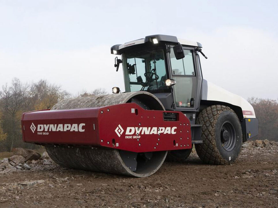 Dynapac CA6000D Smooth Drum Roller Hire Perth | KEE Hire