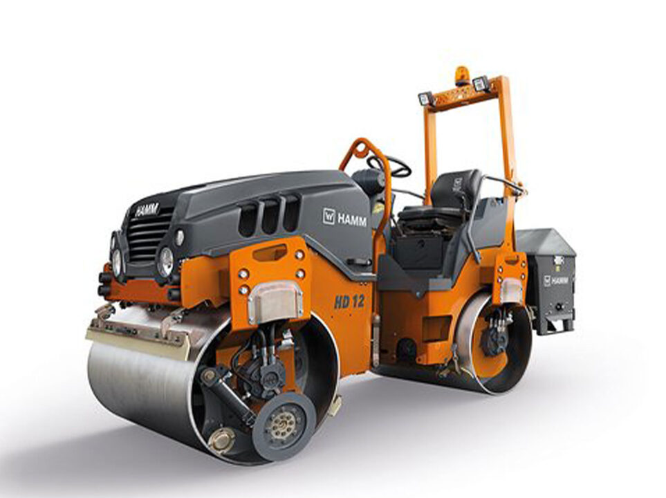 Hamm HD12 Smooth Twin Drum Roller Hire | KEE Hire Perth